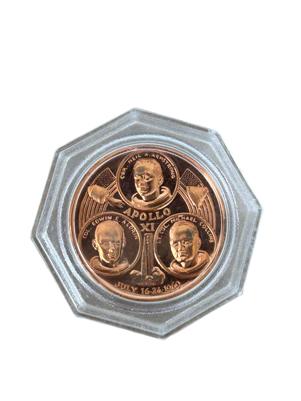 Apollo XI Man On The Moon Coin – missionthriftstorekitchener