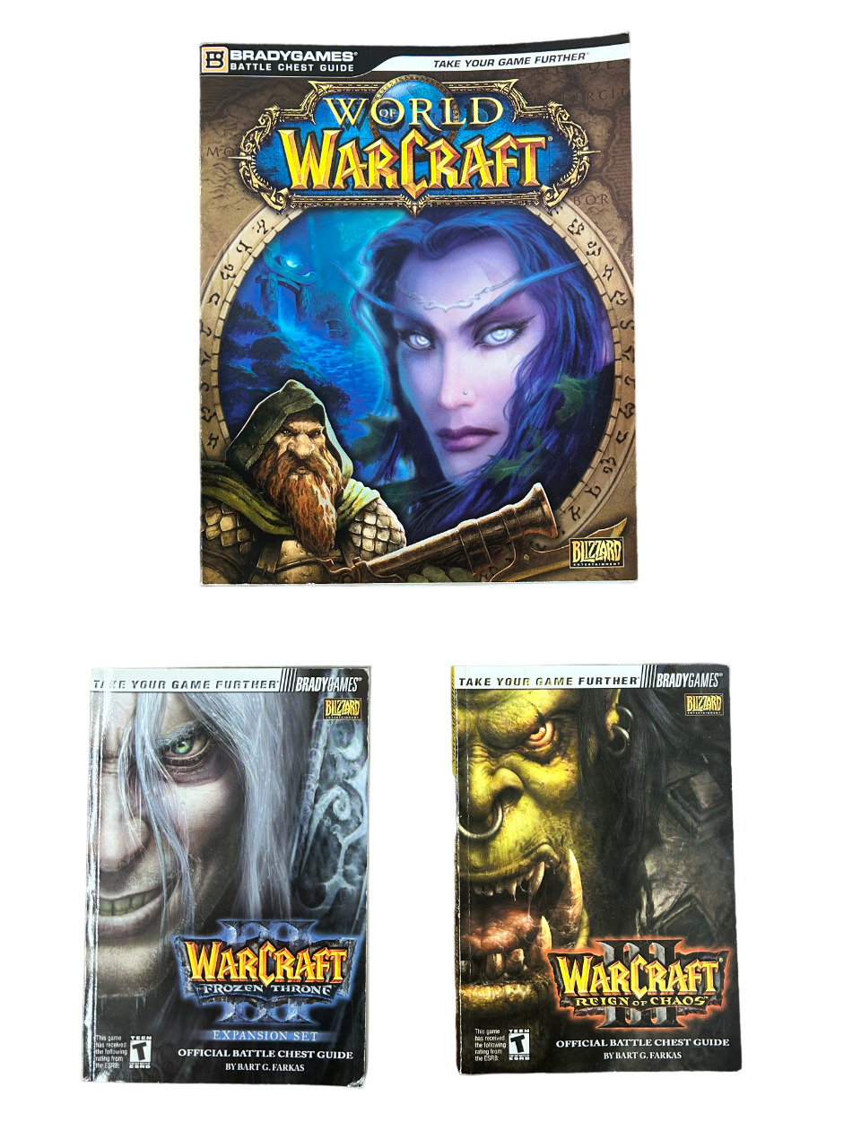 Set of Three World Of Warcraft Books – missionthriftstorekitchener